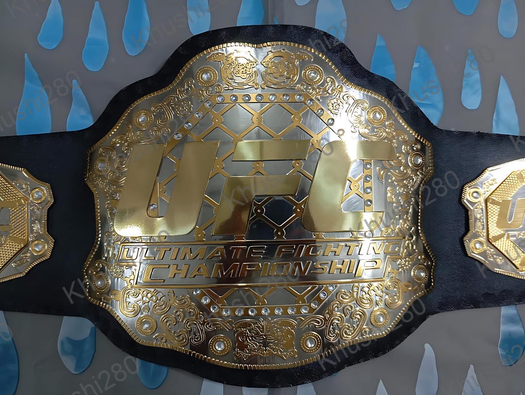 Personalized UFC Ultimate Fighting Championship Replica Title, Adult ...