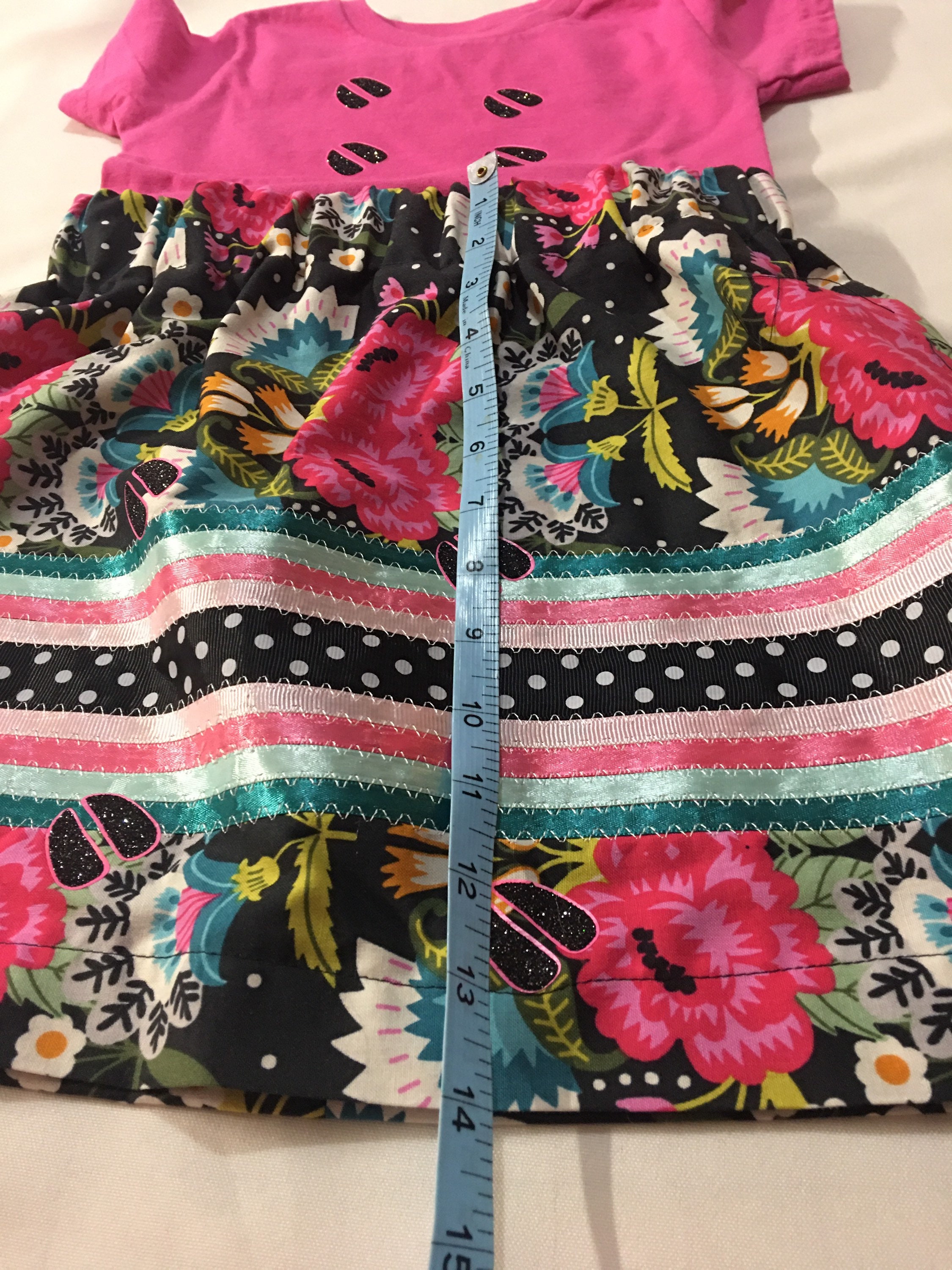 Super Cute Ribbon Skirt With Matching T-shirt. - Etsy