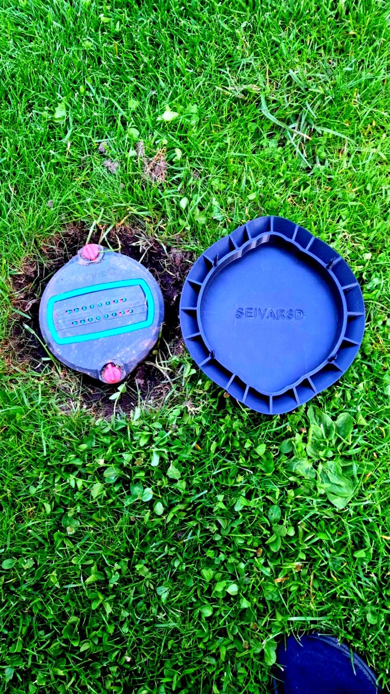 3D Printed Sprinkler Guard – Robot Mower Safe Cover for Gardena OS 140 ...