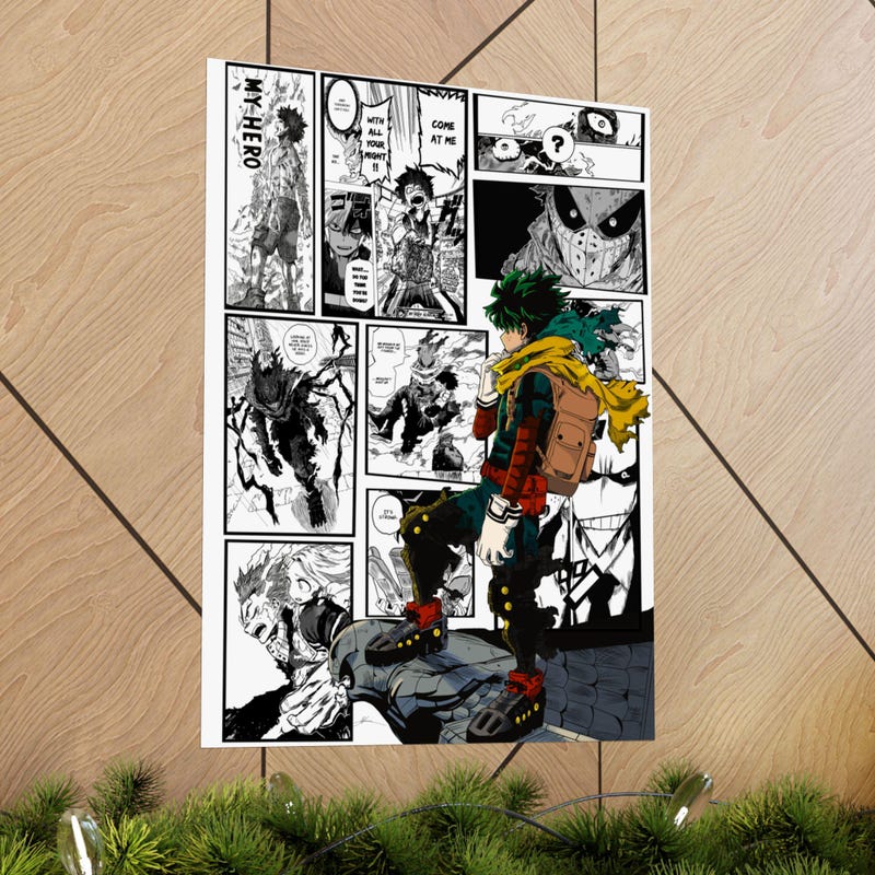 Mha Posters - Etsy