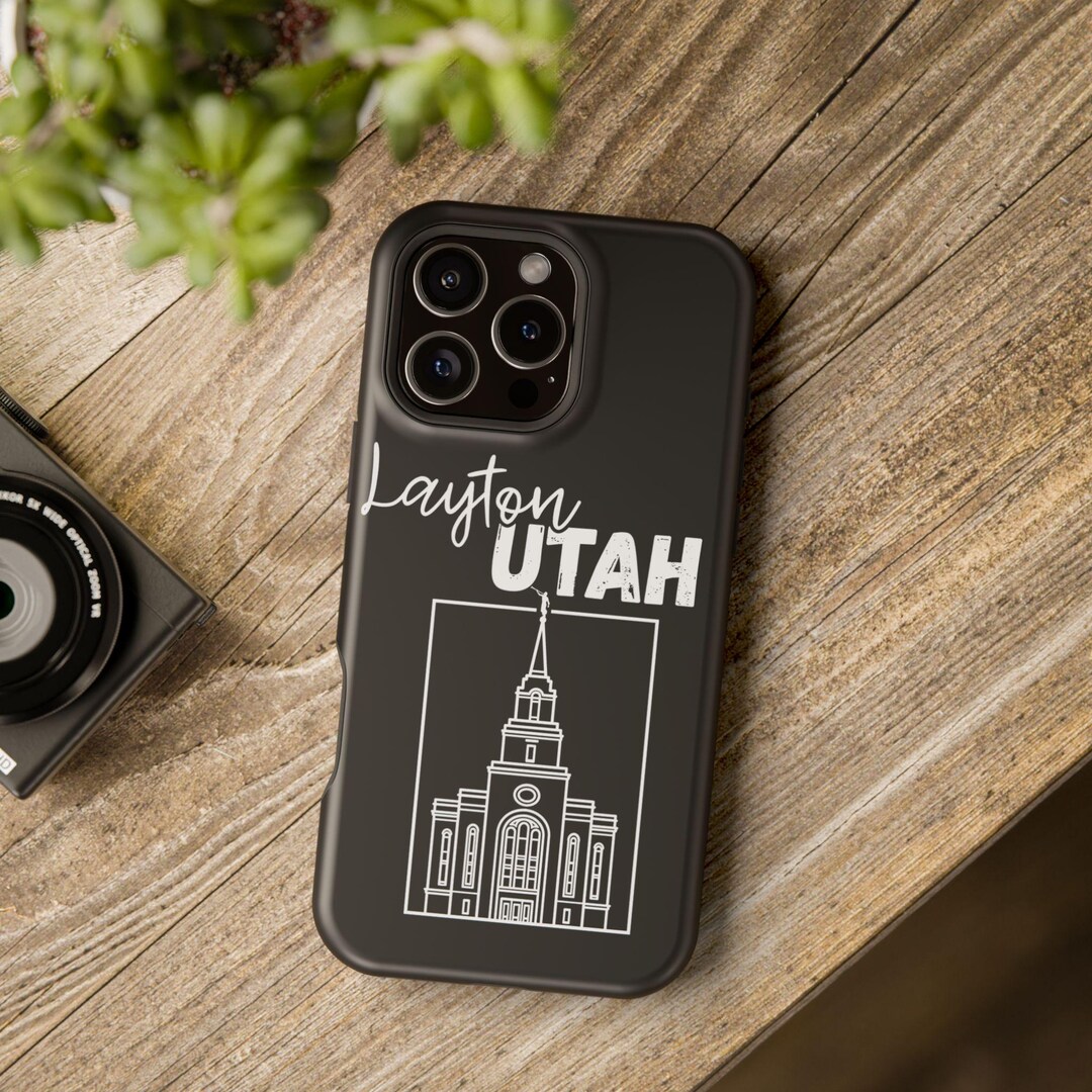 Custom LDS Temple iPhone 17 Case With Magsafe: Personalized Latter-day ...