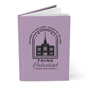 Custom LDS Temple Journal: Personalized Latter-day Saint Notebook ...