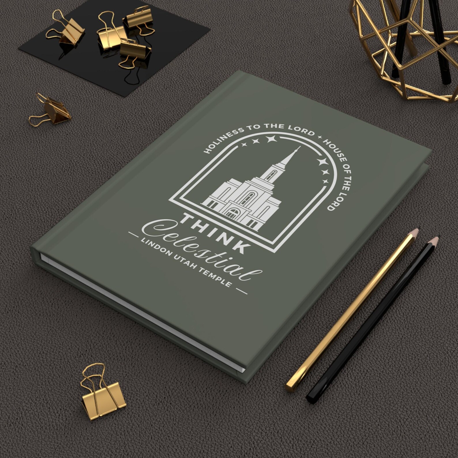 Custom LDS Temple Journal: Personalized Latter-day Saint Notebook ...