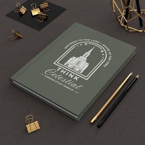 Custom LDS Temple Journal: Personalized Latter-day Saint Notebook ...