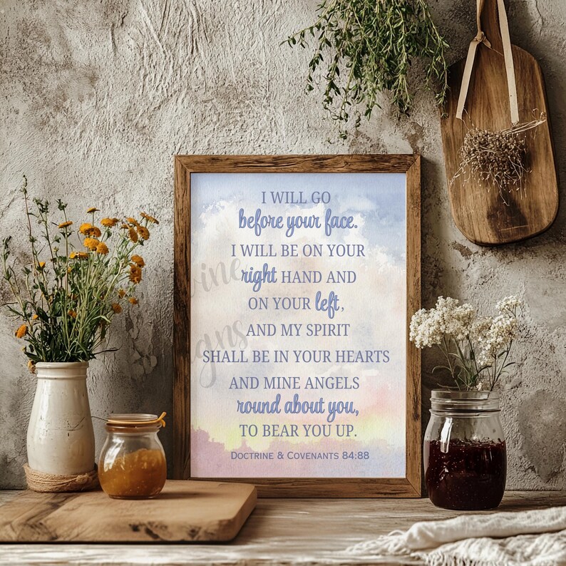 LDS Scripture Doctrine and Covenants 84:88 SVG & PNG Digital Download ...