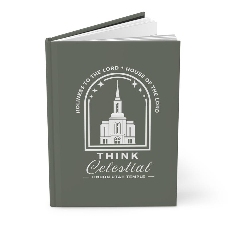 Custom LDS Temple Journal: Personalized Latter-day Saint Notebook ...