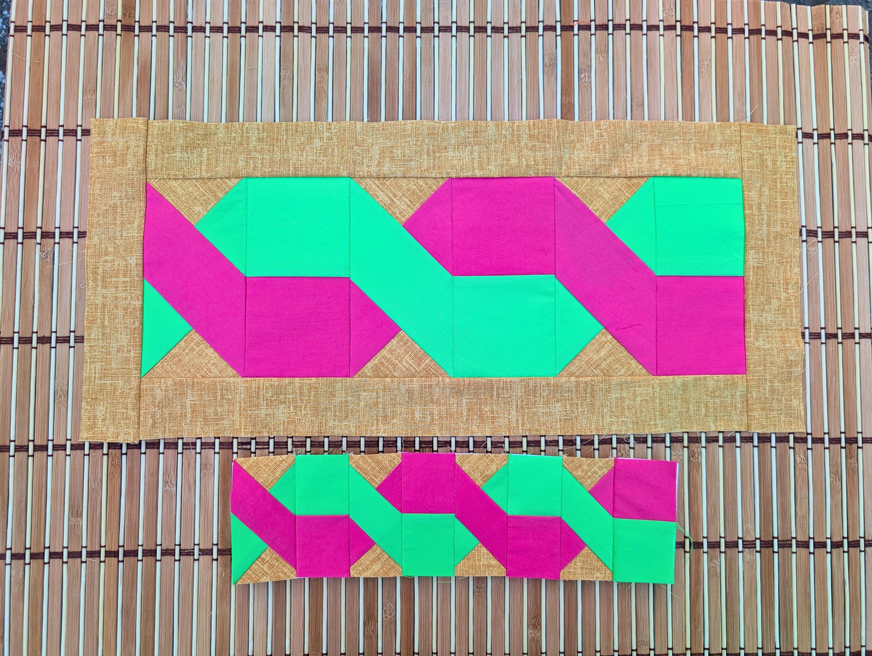 FPP Quilt Border Pattern – Woven Path, Seamless Design (PDF), 6 Sizes ...