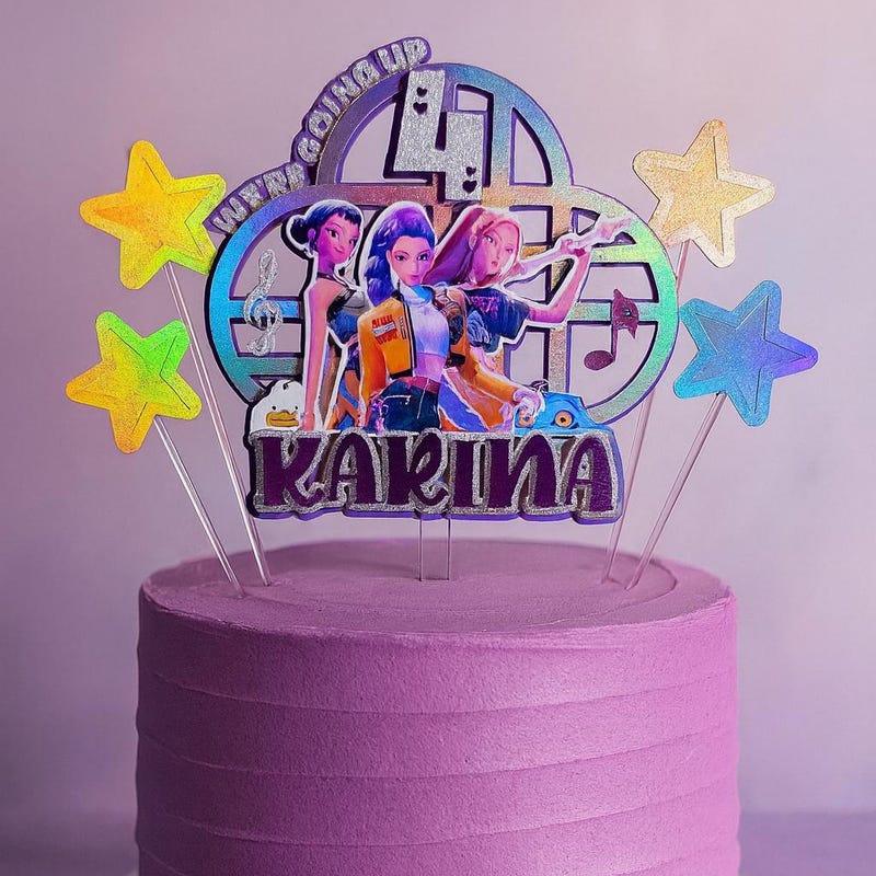 K Pop Custom Topper - Etsy
