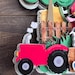 Personalized Farm Animal Cake Topper: Barnyard Birthday Decoration - Etsy