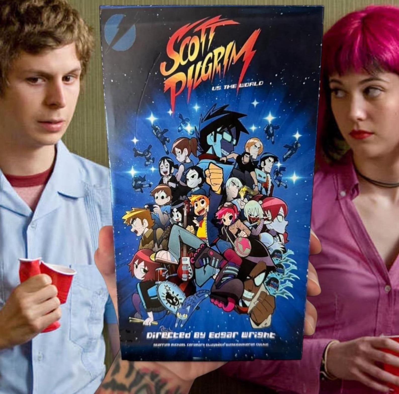 Scott Pilgrim Vs the World Custom VHS - Etsy