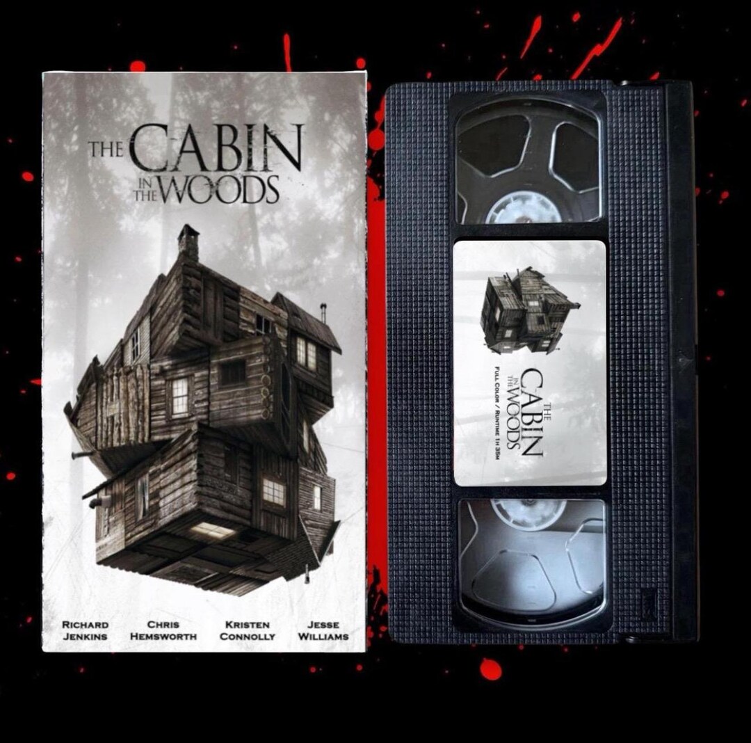 The Cabin in the Woods Custom VHS Tape - Etsy