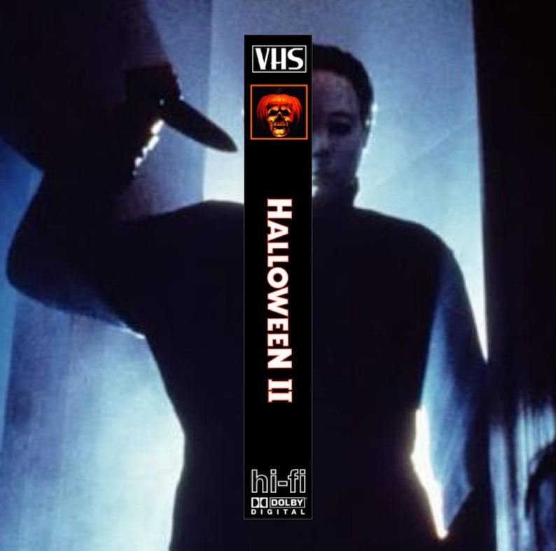 Halloween II VHS Custom VHS Tape - Etsy