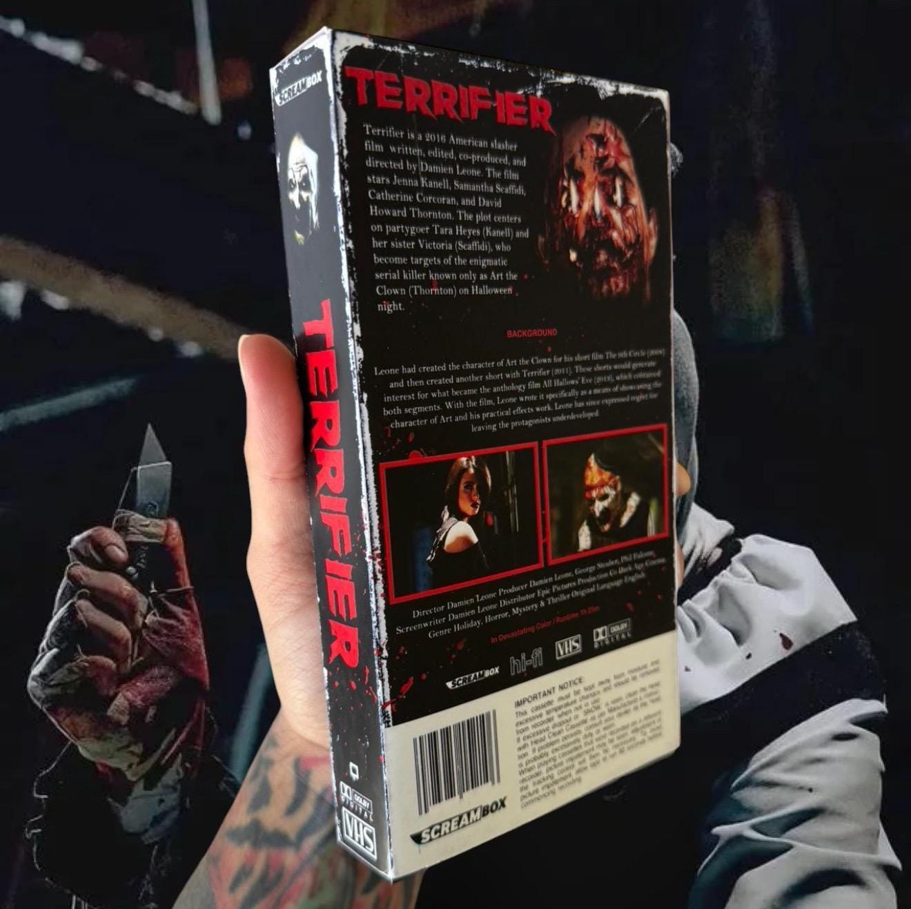 Terrifier 1 Custom VHS Tape - Etsy