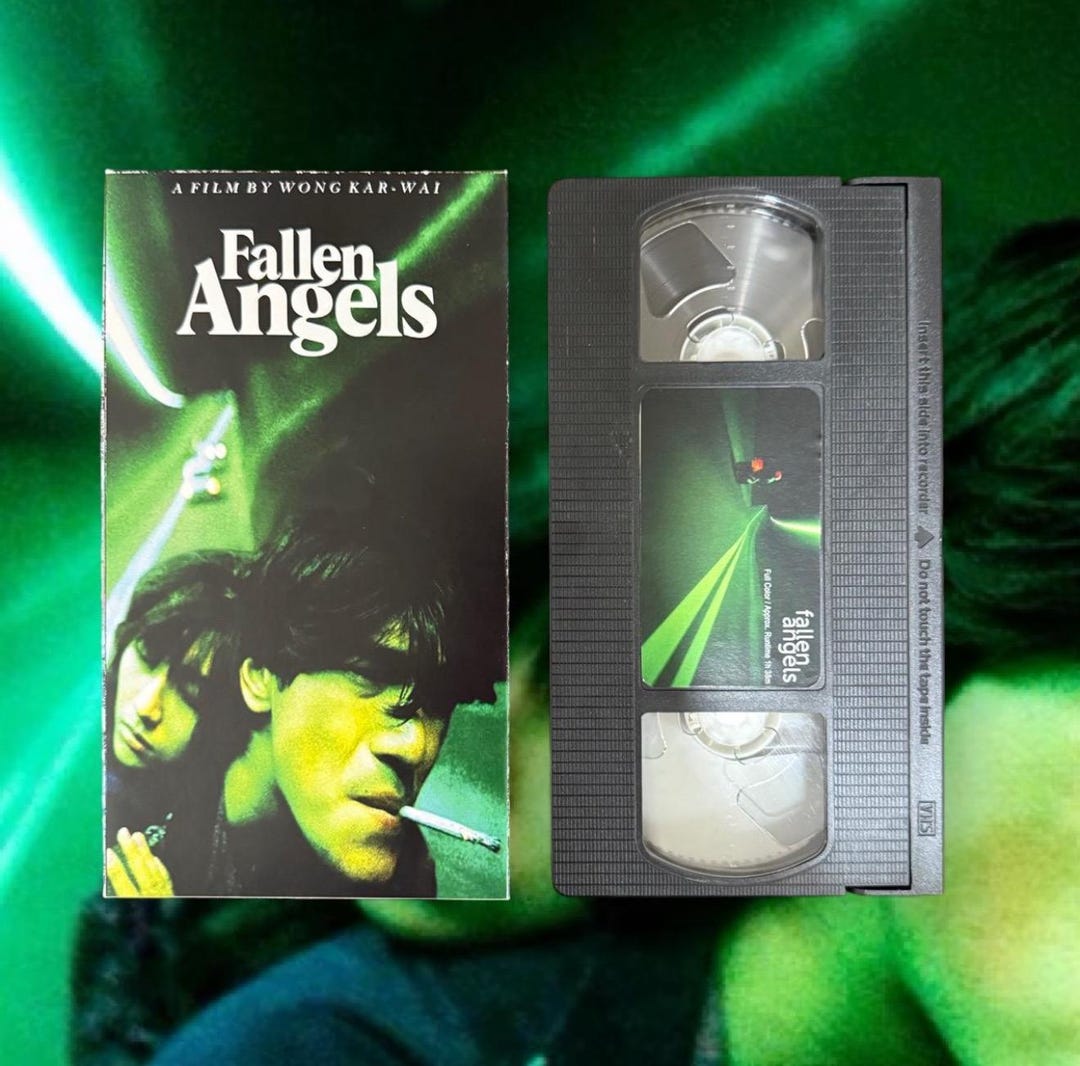 Fallen Angels (1995) Custom VHS Tape - Wong Kar-wai - Etsy UK