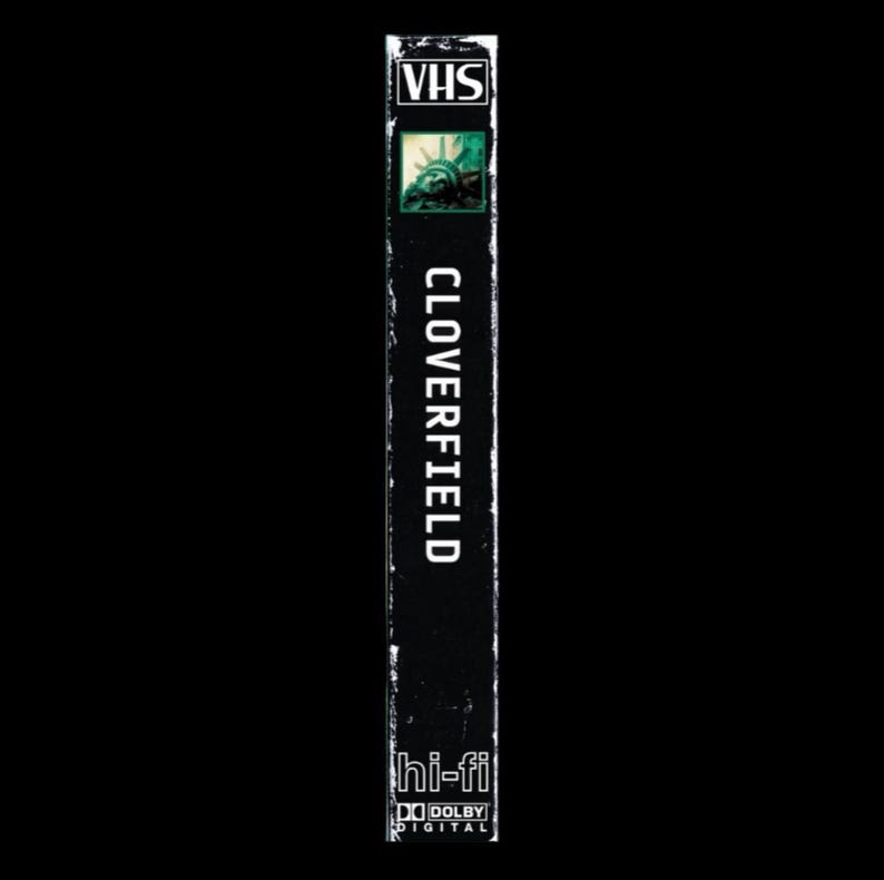 Cloverfield Custom VHS Tape - Etsy