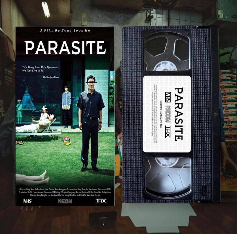 Parasite (2019) Custom VHS (subtitled) - Etsy