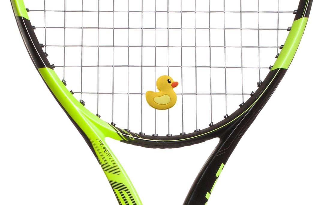 Rubber Ducky Tennis Racket Dampeners: Shock Absorbing PVC, 2-pack - Etsy