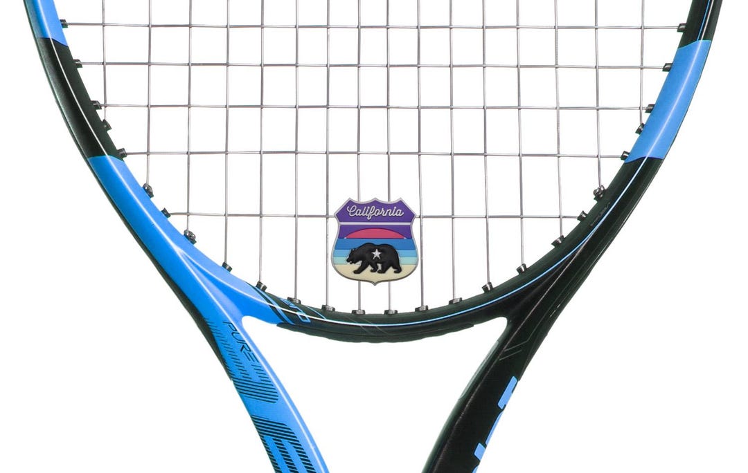 California Highway Tennis Racket Shock Absorber 2 Pack - Etsy