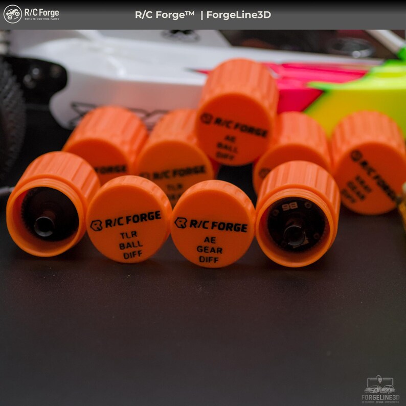 1/10 Rc Diff Case: Ball & Gear Differential Storage for 2wd Buggy ...