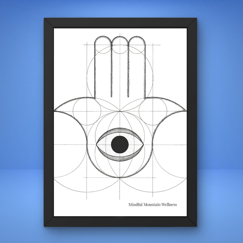 Hamsa Poster - Etsy