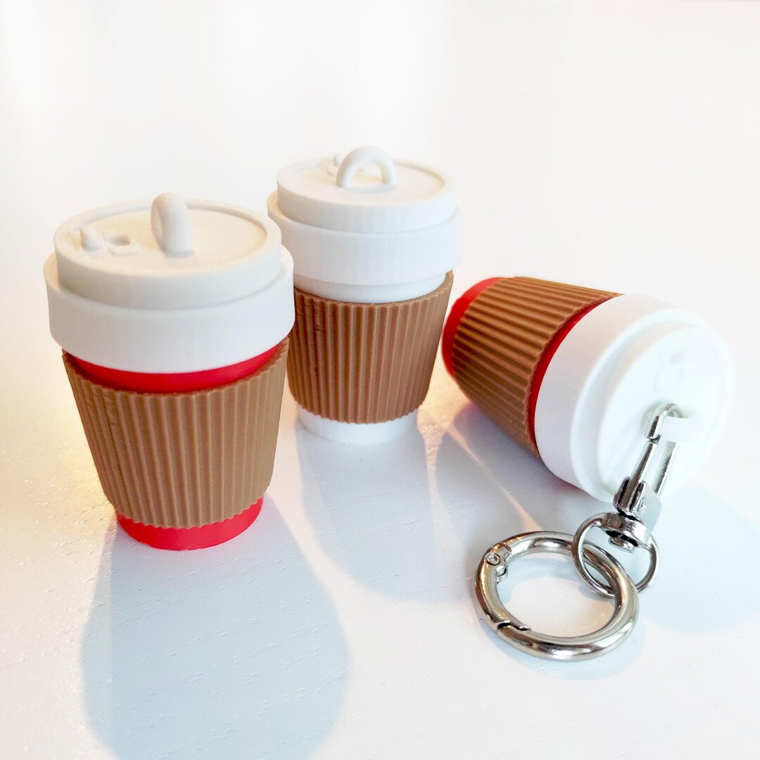 Timmies Cup of Coffee Fidget Clicker Keychain | Bag Charm - Etsy