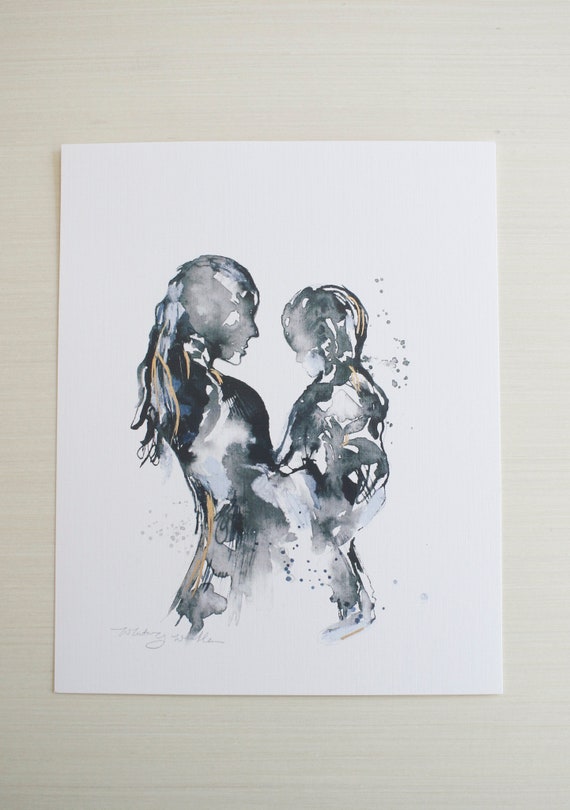 8x10 in Reverie Mother Print | Etsy