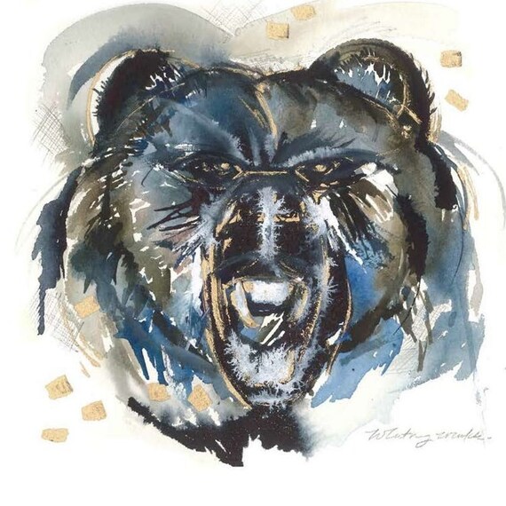 8x10 Grizz Print - Etsy