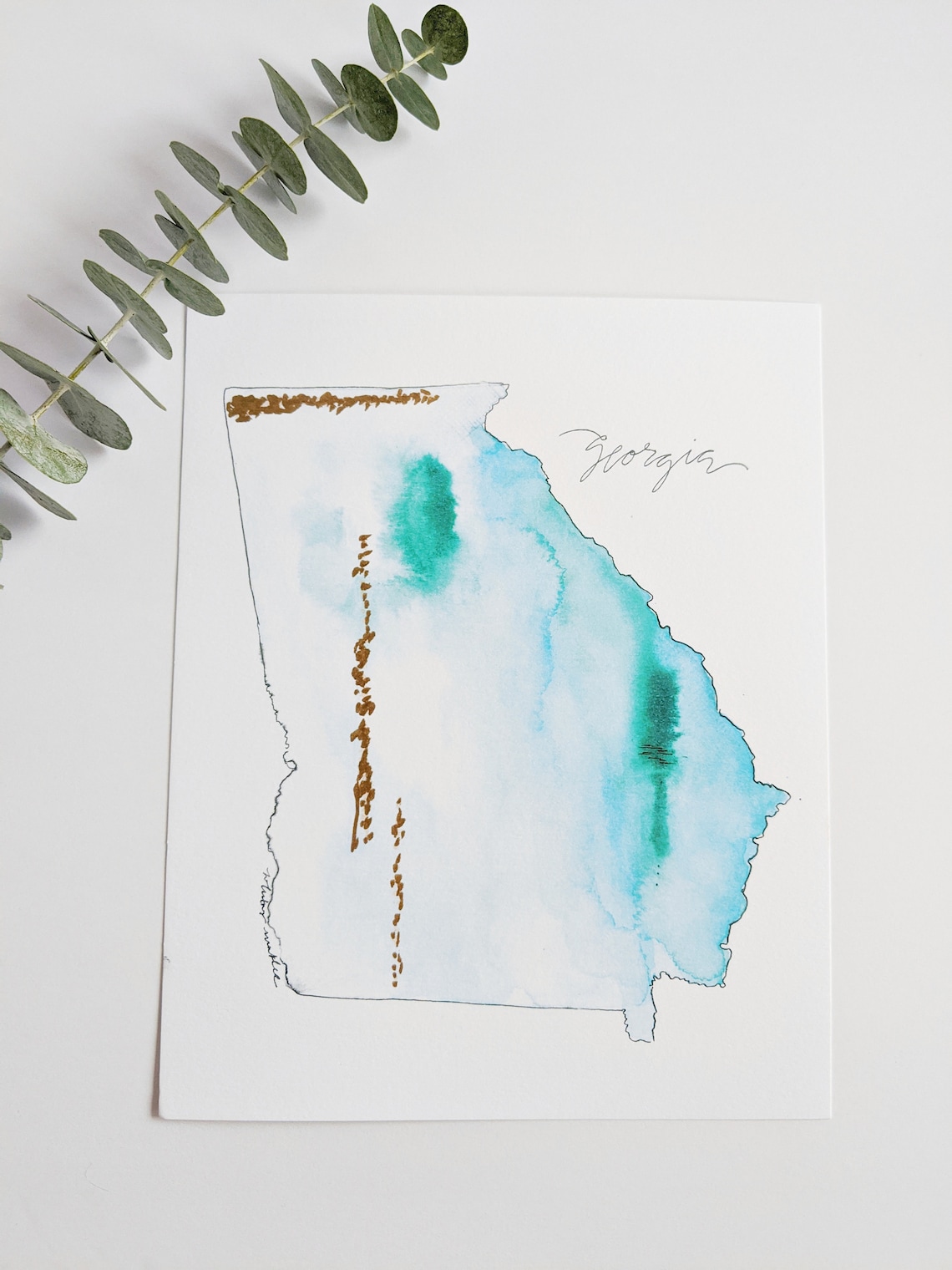 8x10 Georgia Print - Etsy