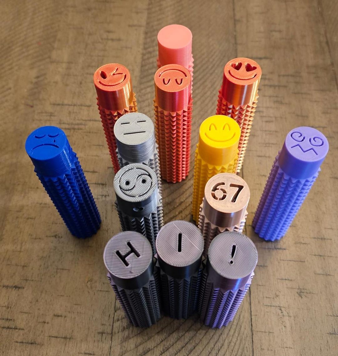 2 X Feelings Fidgets - Spikey Friends - Etsy
