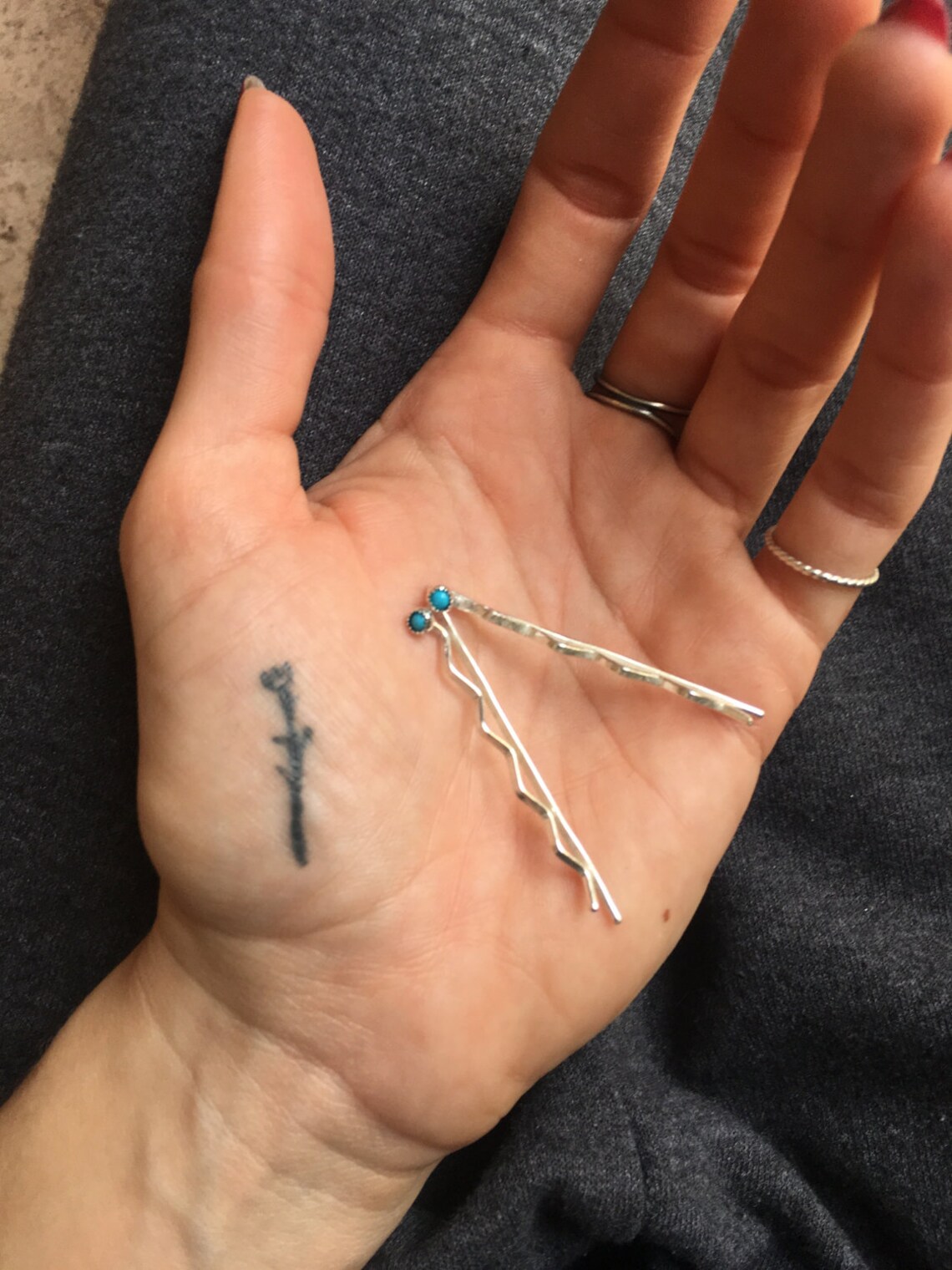 Sterling Silver Bobby Pins - Etsy