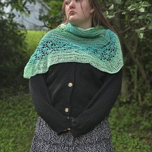Enchanted Forest Lace Shawl - Etsy