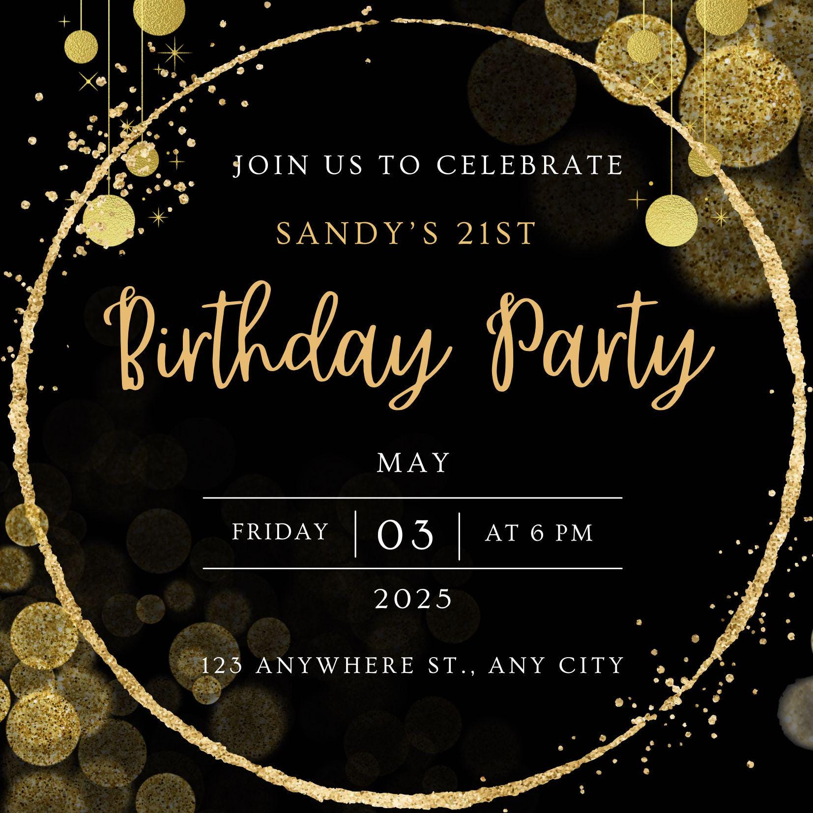 Birthday Invitation - Etsy
