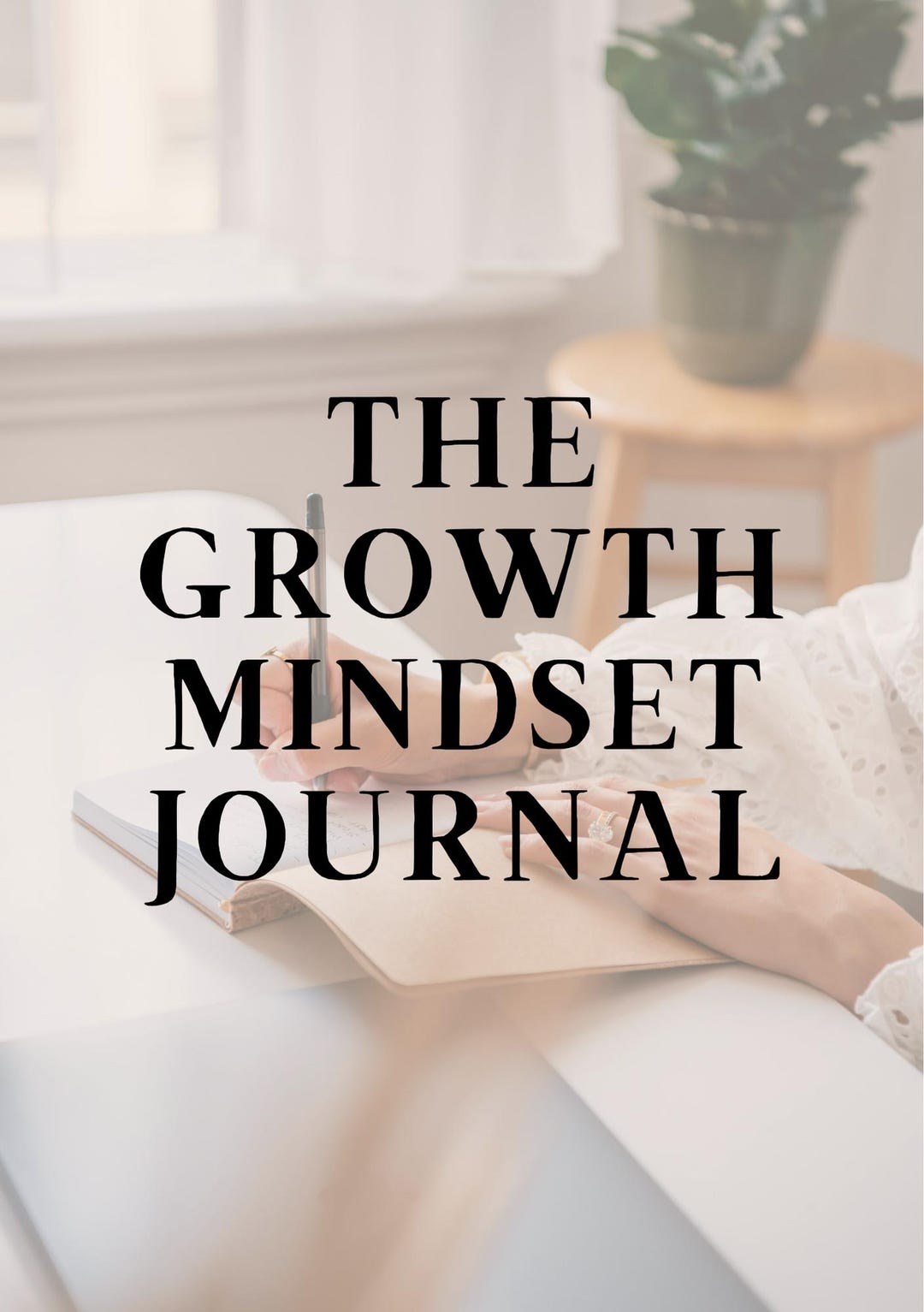 The Growth Mindset Journal • Printable Self-reflection Workbook ...