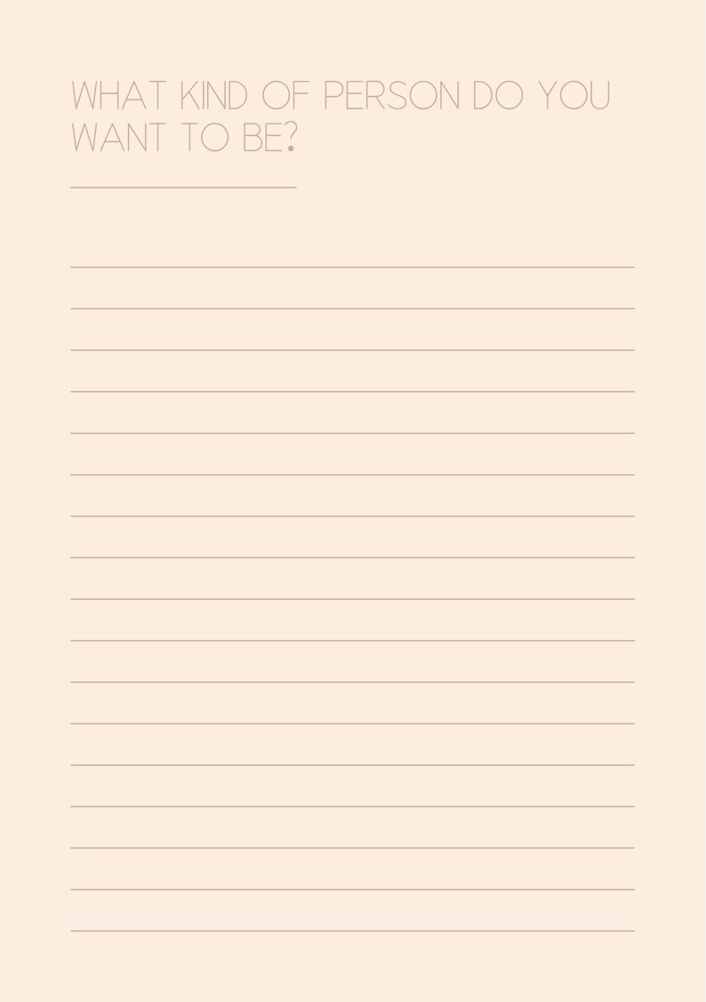 The Growth Mindset Journal • Printable Self-reflection Workbook ...