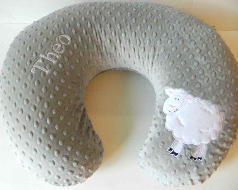 Sheep Nursing Pillow Cover, Soft Minky Fabric - Etsy