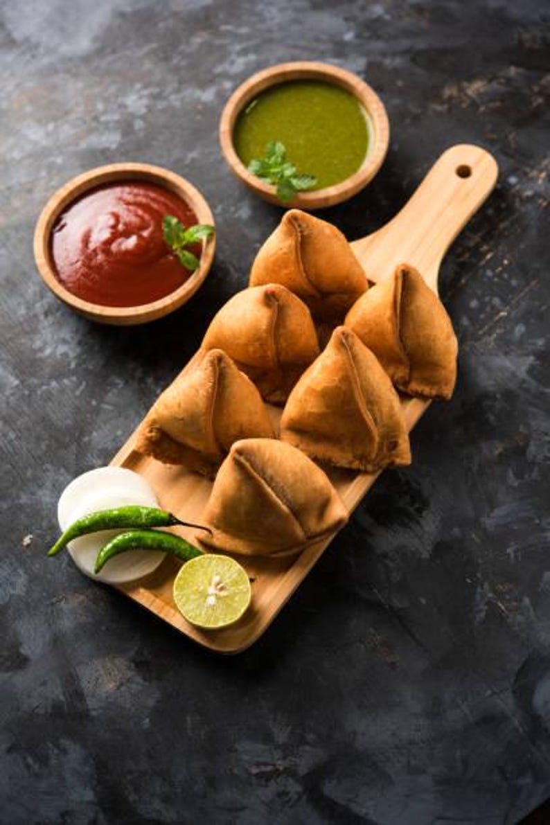 Digital Samosa Recipe - Etsy