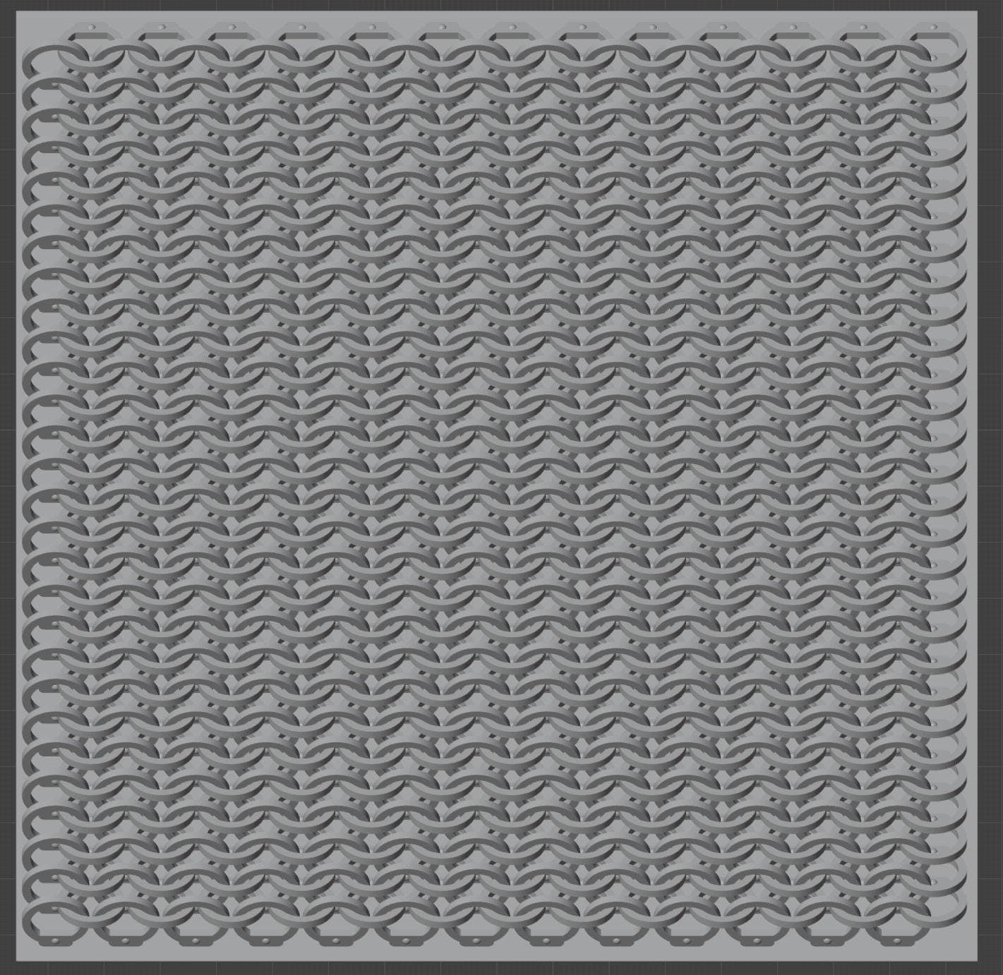 NEW- Rivetted Chainmail 3D Printed Fabric - Etsy