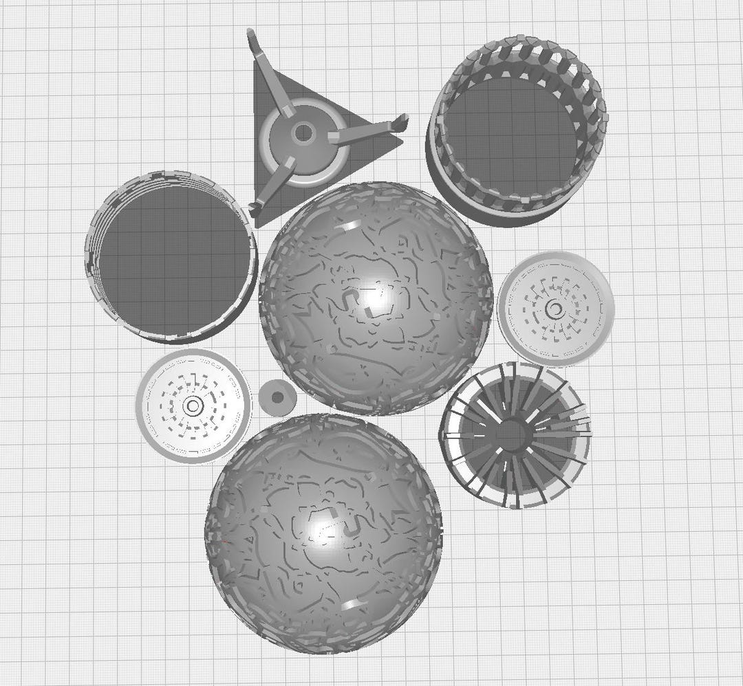 Infinity Orb Model (guardians) - 3D STL File - Etsy