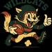 Wildcats Mascot SVG PNG: Retro School Spirit Clipart (digital Download ...