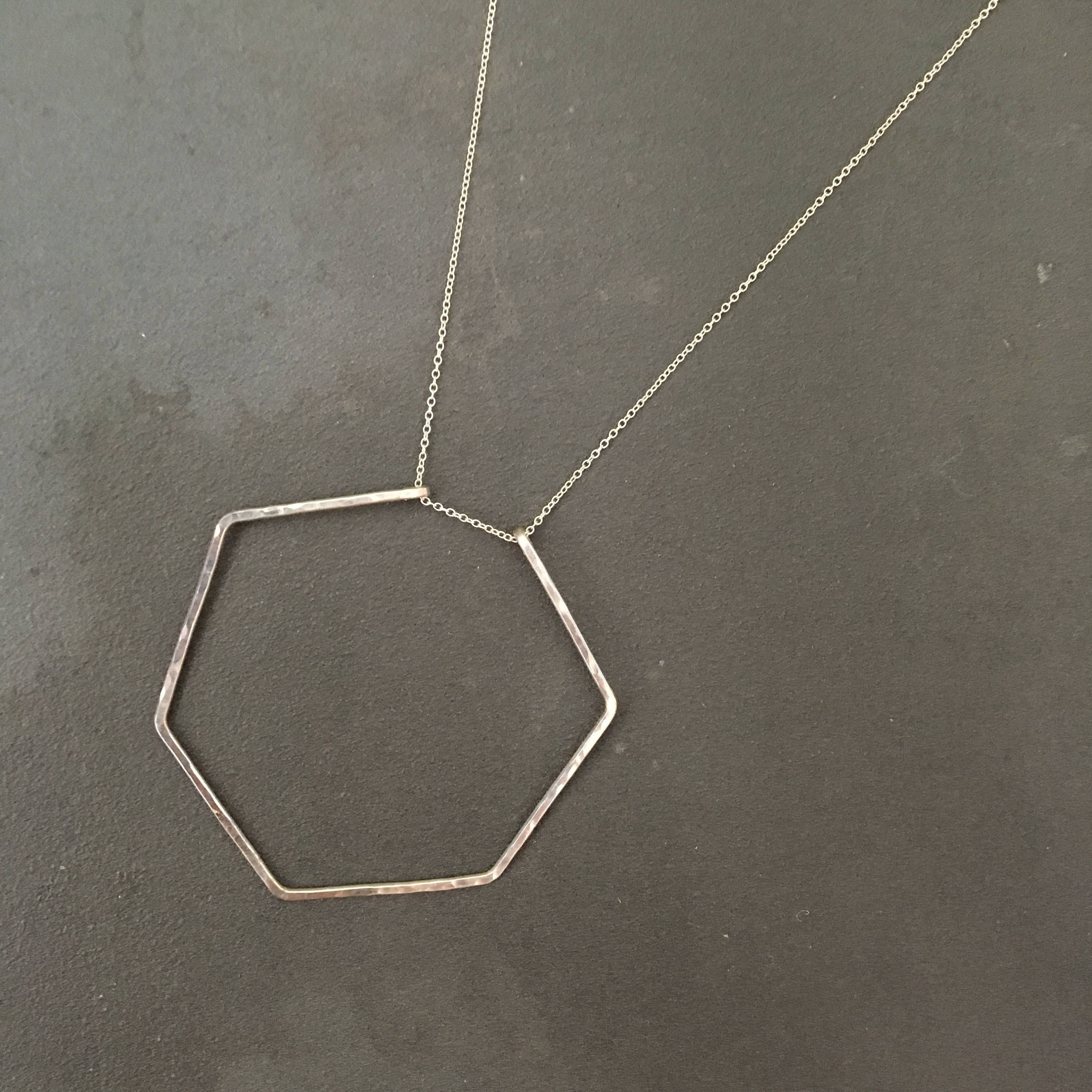 Heptagon Necklace