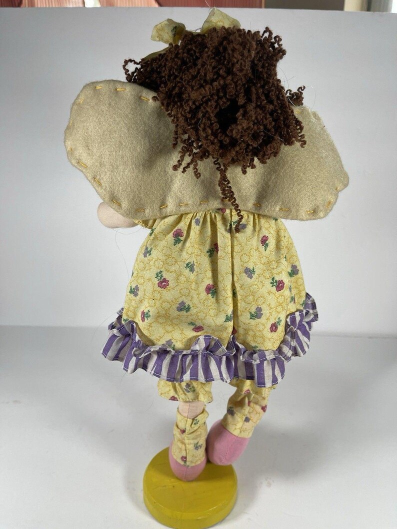 Vintage Handmade Angel Doll 18 Inch Cloth Rag Doll Country Cottage ...