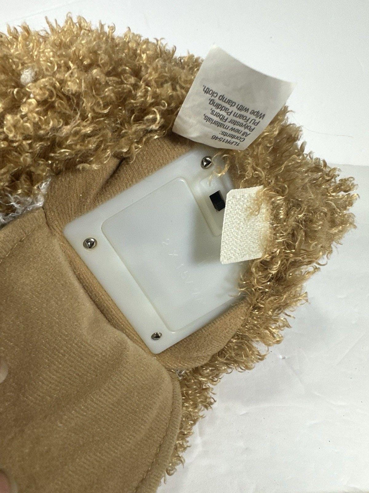 Hallmark Animated Plush Dog Puppy With Heart Shaggy Brown White ...