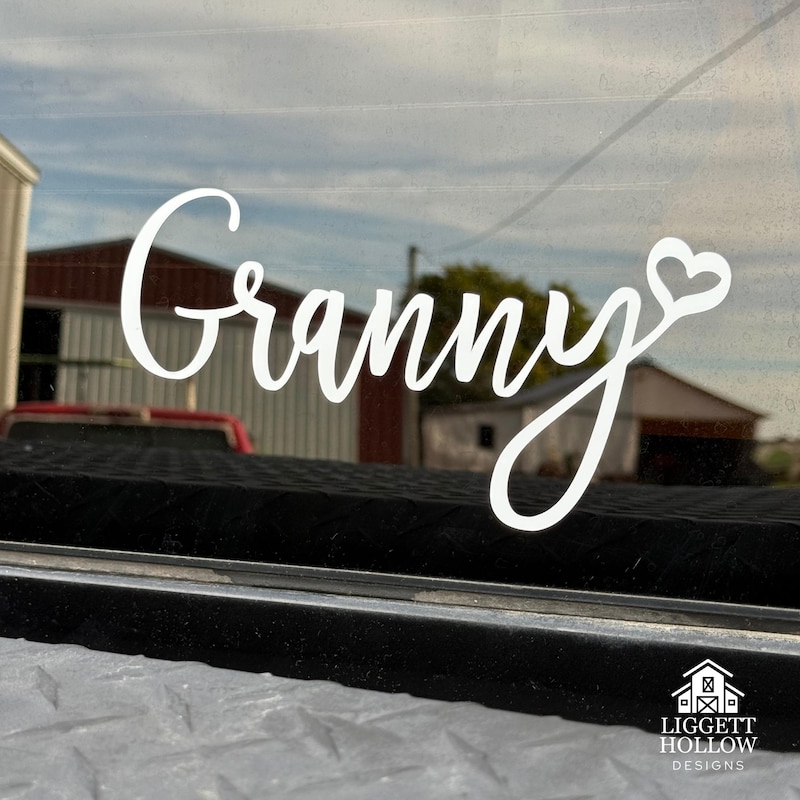 Granny in Purple Car - Etsy