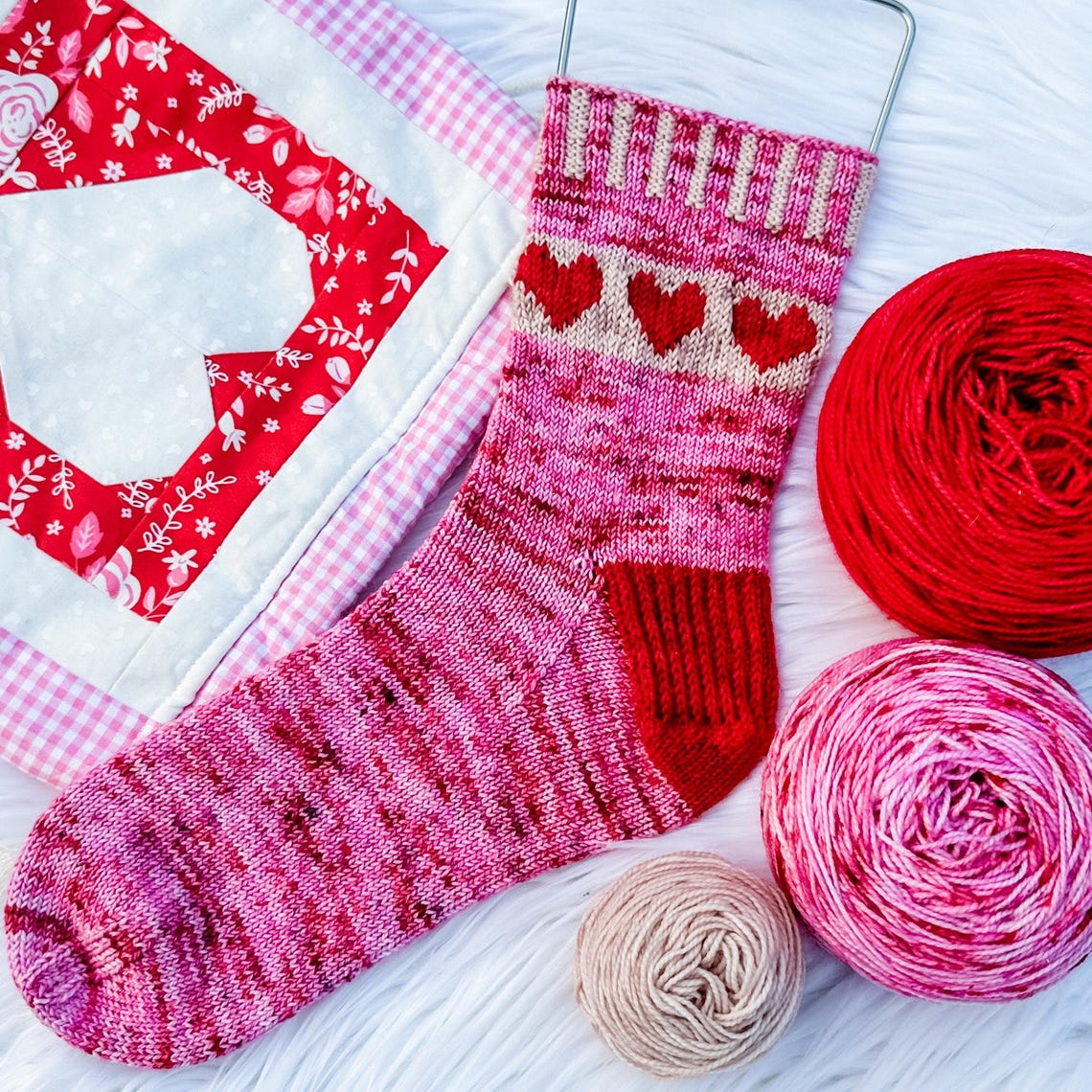 Heart and Sole Socks | PDF PATTERN, Sock Pattern, Fingering Weight Sock ...