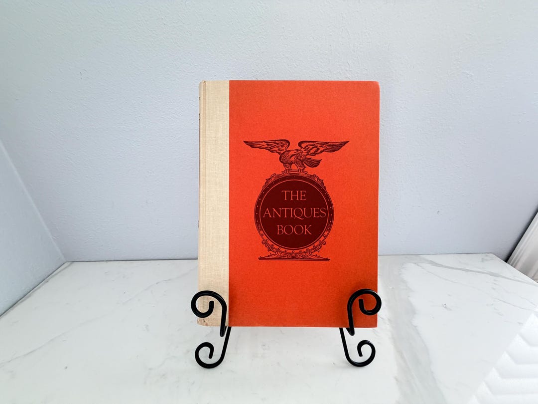 Vintage 1950s "the Antiques Book" Hardcover Book Edited Alice ...