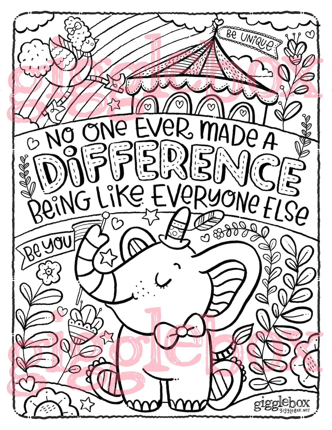 Printable Coloring Page, Instant Download, Printable, No One Ever Made ...