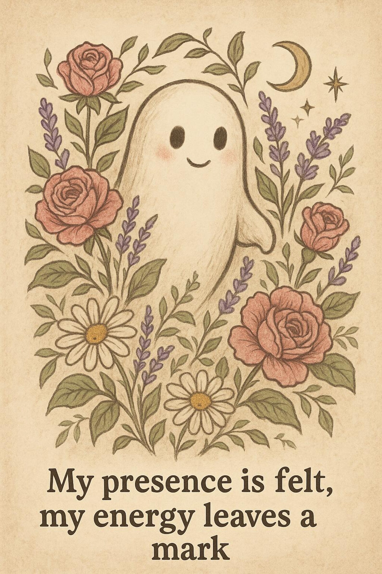 Ghostie Self-love Affirmation Cards - Immediate Printable Digital Deck ...