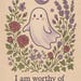 Ghostie Self-love Affirmation Cards - Immediate Printable Digital Deck ...