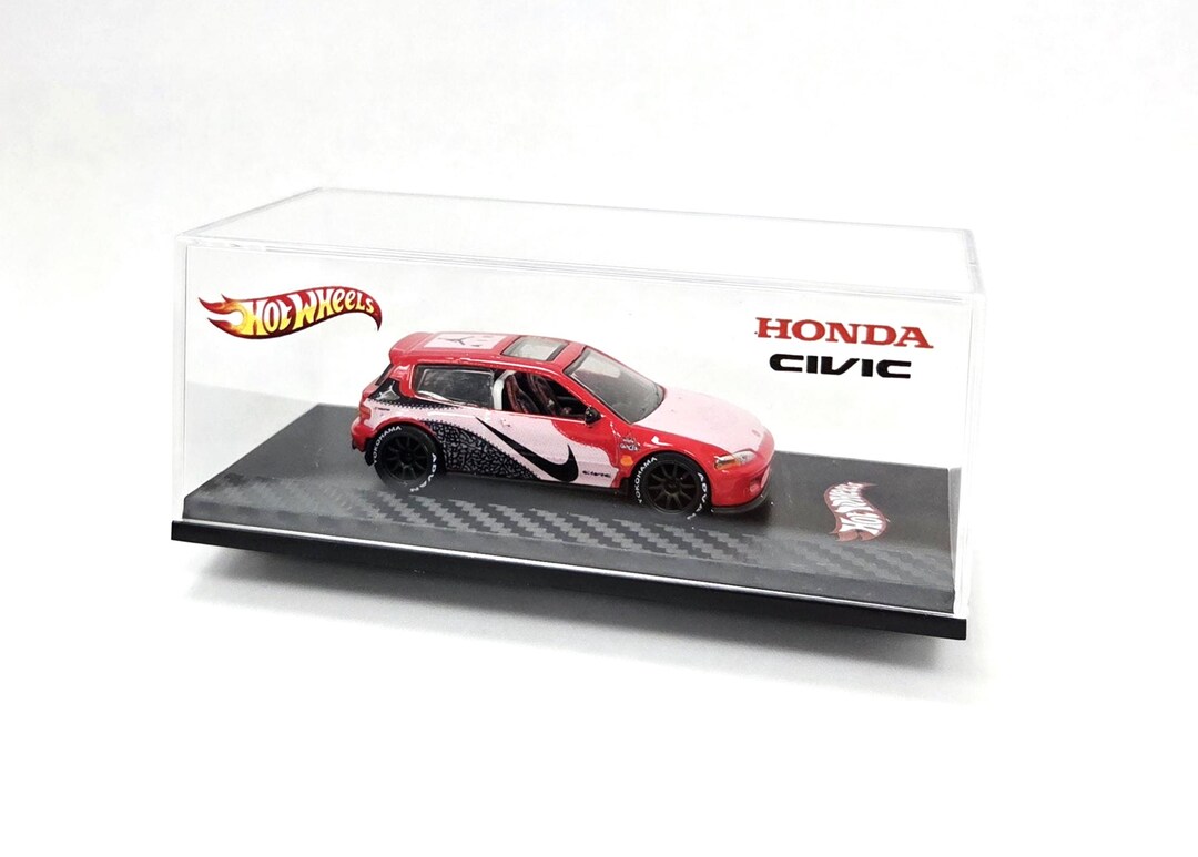 Hot Wheels Honda Civic Nike Custom MOC 1/64 Diecast Die Cast Mini Car ...