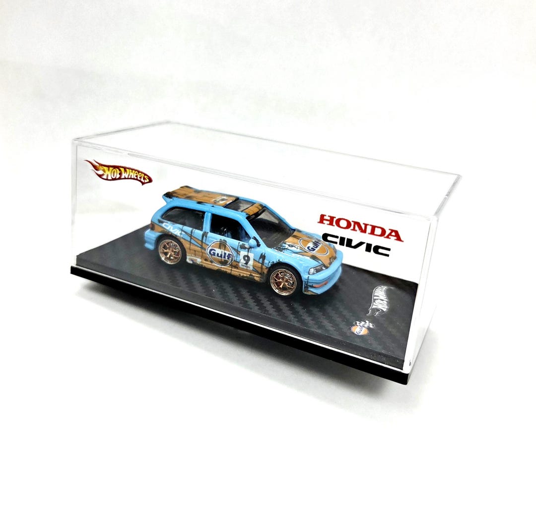 Hot Wheels 90 Honda Civic EF Rusty Gulf Custom MOC 1/64 Diecast Die ...